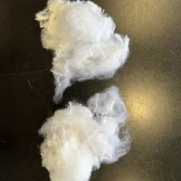 China Optical Bright Greenish Polyester Staple Fibre Manufacturers For Spinning 1.2Dx32mm OB_G for sale