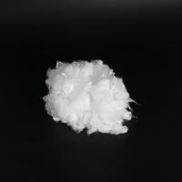 China Thermal Bonded Non Woven Polyester Staple Fiber 1.5D X 38mm Semi Dull Raw White for sale
