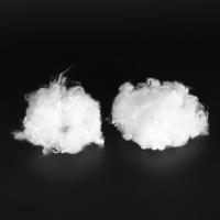 China Thermal Bonded Non Woven Polyester Staple Fiber 1.5D X 38mm Semi Dull Raw White for sale
