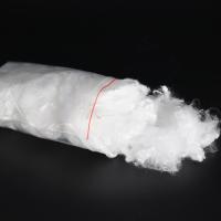 China Thermal Bonded Non Woven Polyester Staple Fiber 1.5D X 38mm Semi Dull Raw White for sale