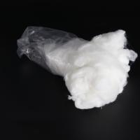 China 3D X 96mm Polyester Staple Fibre For Textile Production Semi Dull Raw White SD RW for sale