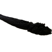 China Virgin Dope Dyed Black Uncutted Polyester Tow For Spinning 1.2D for sale