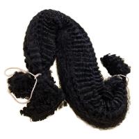 China Spunlace 1.5D Black Virgin Polyester Fiber Tow Uncutted With OEKO-TEX 100 Standard for sale