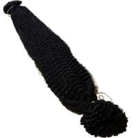 China Spunlace 1.5D Black Virgin Polyester Fiber Tow Uncutted With OEKO-TEX 100 Standard for sale