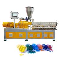 China ABS PA Twin Screw Pelletizing Machine 5-1200 kg/h Output with 40:1-48:1 L/D Ratio for sale