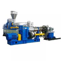 China Two-Stage Twin Screw Extruder Machine for ABS PA PP POM with 5-1200 kg/h Output Capacity and 40:1-48:1 L/D Ratio for sale