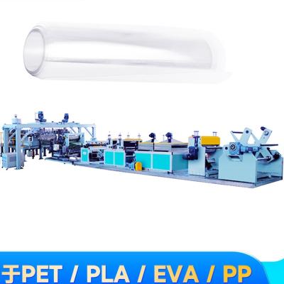 China Fully Automatic PET Bottle Flake Extruder with 10Pa Vacuum System and Multi-Layer Co-Extrusion Plastic Sheet Production Line for sale