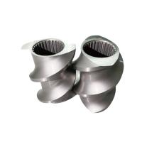 China Granulator Extruder Accessories Screw Elements Meshing Blocks Customized for sale