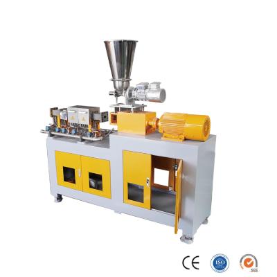 China Laboratory Teaching Miniature Two Screw Extruder Polymer Research Granule Machine for sale