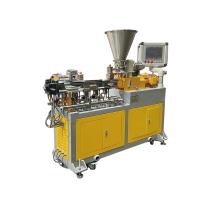 China Adjustable Parameter Filler Masterbatch Extruder ,  Twin Screw Plastic Pelletizing Extruder for sale