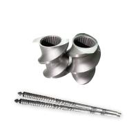 China Parallel Twin Screw Extruder Accessories Steel Threaded Fittings Elements for sale