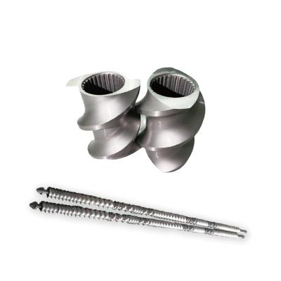 China Parallel Twin Screw Extruder Accessories Steel Threaded Fittings Elements for sale