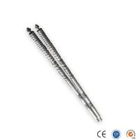 China Alloy Steel Extrusion Screw Barrel , High Strength Plastic Granulator Screw Barrel for sale