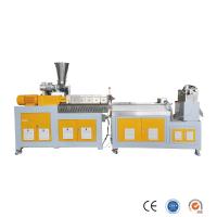 China Laboratory Twin Screw Extruder for Nylon + Long Glass Fiber Composites - 21.5/25mm Screw, 600 RPM, 40:1 L/D Ratio for sale