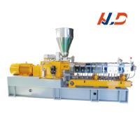 China Animal Food Chicken Feeds Twin Screw Extruder Machine For Fish Feed Poultry for sale