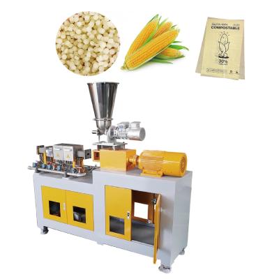 China CE Twin Screw Plastic Granulator for Biodegradable PP PE Materials with 5-1200kg/h Output Capacity and 40:1 L/D Ratio for sale
