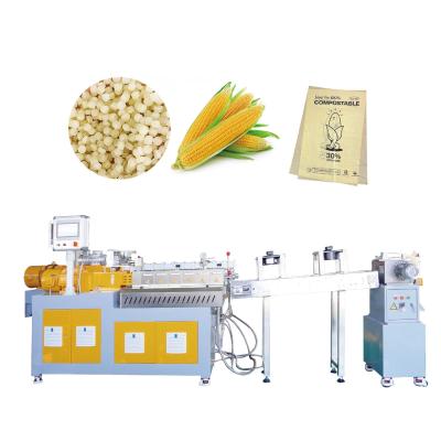 China HLD Series PBAT Biodegradable Granulator with 5-1200 kg/h Output Capacity and 40:1-48:1 L/D Ratio for PLA Corn Starch Pellet Production for sale