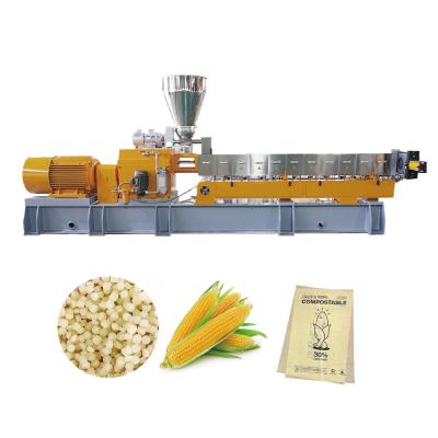 China HLD-65B Biodegradable Plastic Pellet Making Machine 300-500kg/h Output with 40:1/44:1/48:1 L/D Ratios for sale