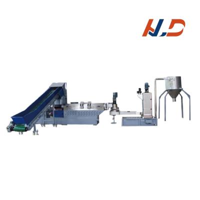 China Single Screw Plastic Recycling Pelletizing Machine For PE And PP Films PLC Control for sale
