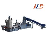 China PLC Control PP Recycling Plastic Pelletizer Single Screw 3D Filament Extruder with 20-32 L/D Ratio and 120-800kg/h Output for sale