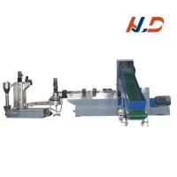 China PLC PBAT PLA Biodegradable Pellet Machine Single Screw Compounding Granulator 120-800kg/h Output for sale