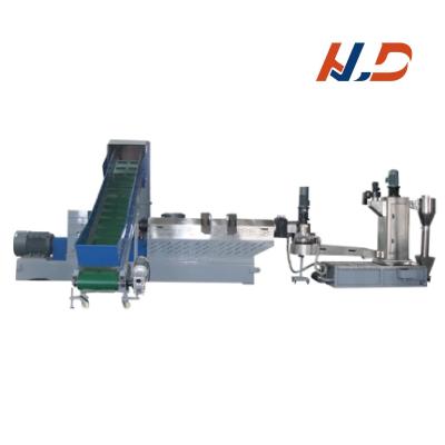 China Single Screw Plastic Waste Pelletizer for PP Materials with PLC Control - 120-800kg/h Output Capacity and 20-32 L/D Ratio for sale