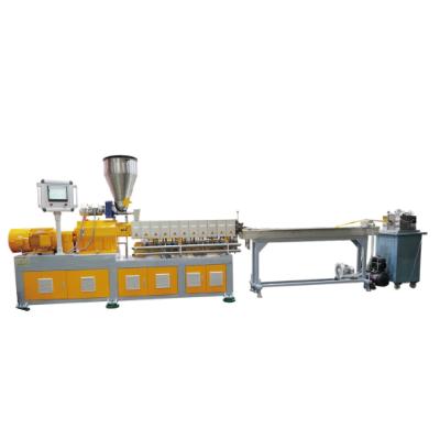 China Water Cooled Strand Pelletizing System for PP PE Masterbatch with 50 kg/h to 25 t/h Output Capacity and ≤1 mm Particle Size for sale