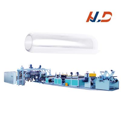 China PET PP PE Plastic Thermoforming Sheet Extrusion Line with 300-700kg/h Output Capacity for Packaging Manufacturing for sale