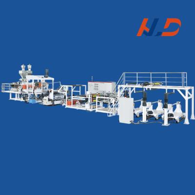 China 38CrMoALA PP Sheet Making Machine with 300-700kg/h Output Capacity for Packing Tape Production Line for sale