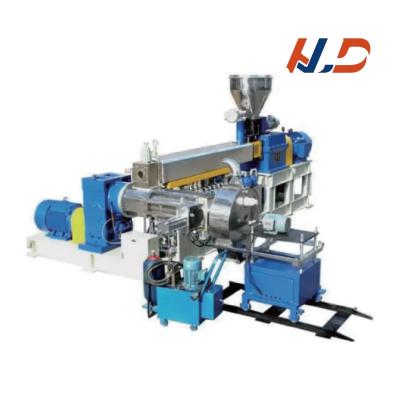 China Automation Two Stage Compounding Extruder Pelletizing System for PP PE PET Film with 5-1200kg/h Output for sale
