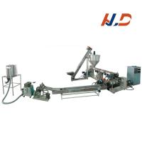 China PLC Control Two Stage Extruder System for PVC PE Cross Linking Granulating 5-1200kg/h Output for sale