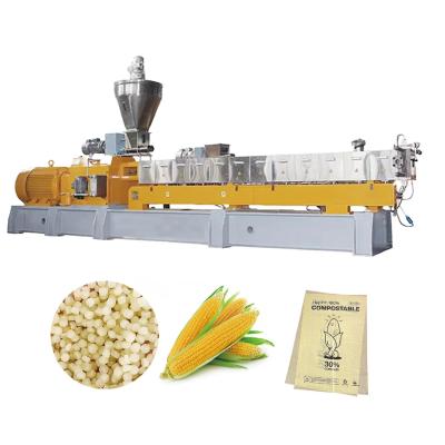 China Biodegradable Granulator Production Line for PLA PBS PBAT with 5-1200 kg/h Output and 40:1-48:1 L/D Ratio for sale