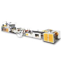 China Laboratory Type Plastic Sheet Extrusion Line / Small PE Sheet Extruding Machine for sale