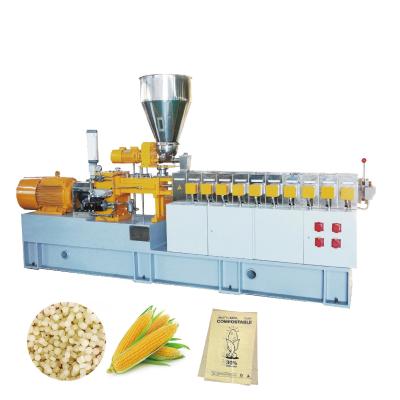 China HLD-35B Biodegradable Plastic Granulator Machine 25-150kg/h Output with 40:1 L/D Ratio for Packaging Fillers for sale