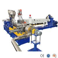 China Two Stage EPS Foam Recycling Extruder Line with 5-1200kg/h Output Capacity and 40:1-48:1 L/D Ratios for sale