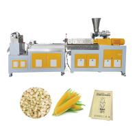 China PET PLA Twin Screw Extruder for Biodegradable Plastic Production Eco Extrusion Machine for Sustainable Plastic Manufacturing for sale
