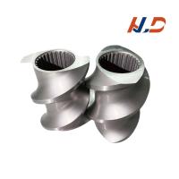 China Modular Twin Screw Extruder Screw Elements, Building‑Block Type Conveying Kneading Segments for Compounding for sale