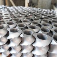 China Modular Twin Screw Extruder Screw Elements, Building‑Block Type Conveying Kneading Segments for Compounding for sale