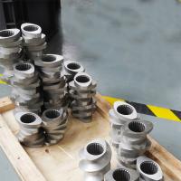 China Twin Screw Extruder Barrel and Screw Elements, Complete Screw Shaft Assembly for Plastic Extrusion Machine for sale