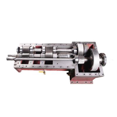 China Direct from the manufacturer Facyory Gear Box Twin Screw Extruder Gearbox Customizable Torque Levels Extruder Parts Gear Box for sale