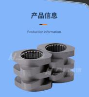 China Wear-resistant Alloy Threaded Elements and Sleeves with HRC 65 Hardness and Modular Design for Twin Screw Extruders for sale