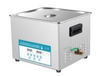 China ROHS Approved Ultrasonic Digital Cleaner 15L Capacity Power 360W for sale