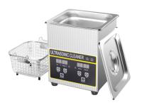 China Mens Shaver Head Digital Ultrasonic Cleaner For Razors Dentures Combs for sale