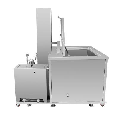 China Aircraft Parts Large Capacity Ultrasonic Cleaner With Filter And Lift System for sale