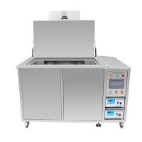 China 360L Engine Parts PLC Automatic Ultrasonic Cleaner With Filtration And Lift System for sale