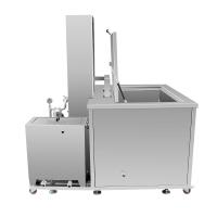 China Car Service 540L Ultrasonic Cleaner With Oil Filtering And Hydraulic Lift for sale