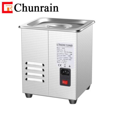 China CR-010S 2L 60W Professional Desktop Digital Ultrasonic Cleaner with Heater and Degas and Semiwave for Dental Lab for sale