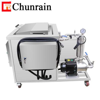 China Chunrain Machine Ultrasonic CR-300G Intake Manifold Cleaning Ultrasonic Cleaning Equipment With Filter Recycle Function for sale