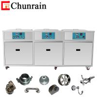 China 3 tanks 264L ultrasonic cleaners for compressor spare parts automobile maintenance tools degreasing CR-3120GH for sale