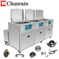 China 3 tanks 264L ultrasonic cleaners for compressor spare parts automobile maintenance tools degreasing CR-3120GH for sale